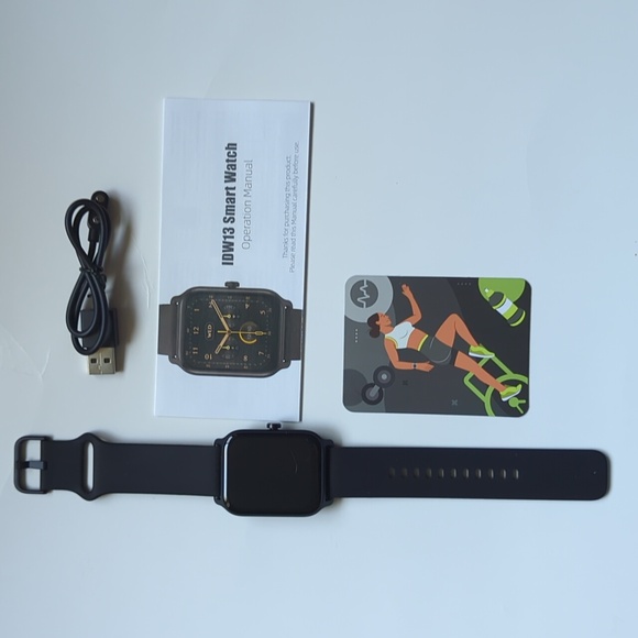 Very Fit | Wearables | Very Fit Idw3 Smart Watch Black Alexa Built In ...